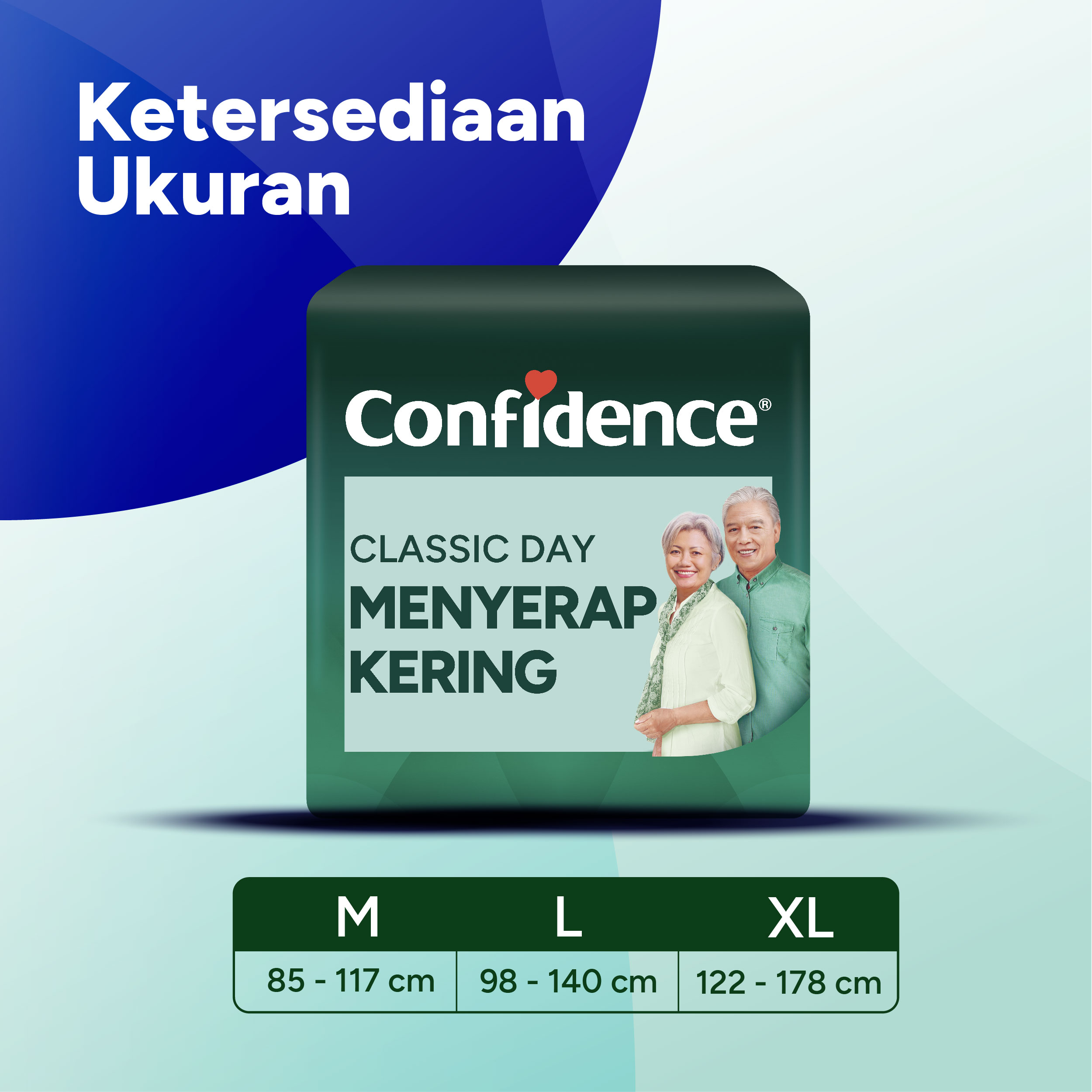Jual Confidence Popok Dewasa Perekat Classic Day Menyerap Kering L30 ...