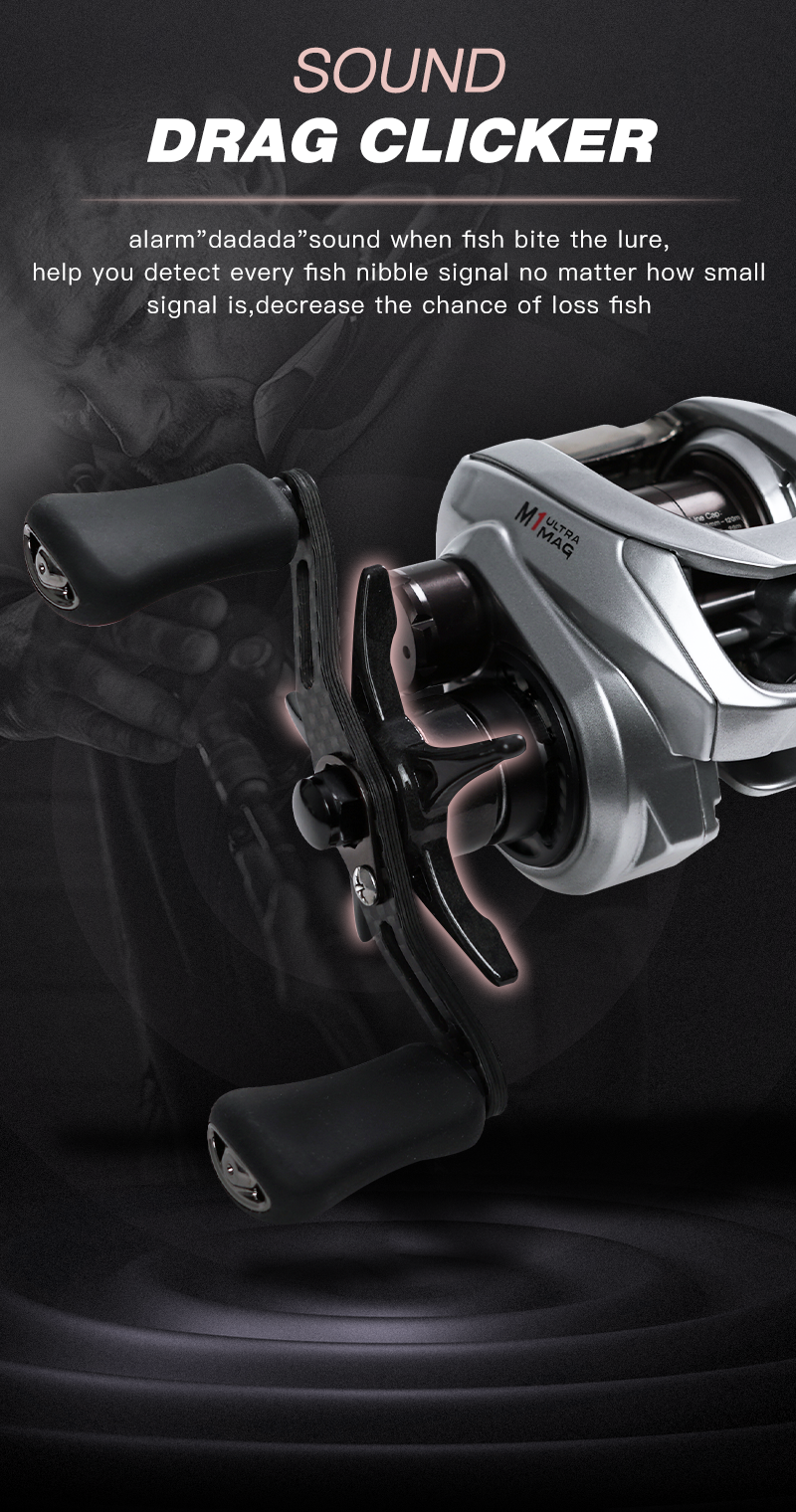 Jual [OFFICIAL] SEASIR M1 Reel BC BaitCasting Reel Pancing, 2 Spool Kumparan+135G Rangka Logam ...