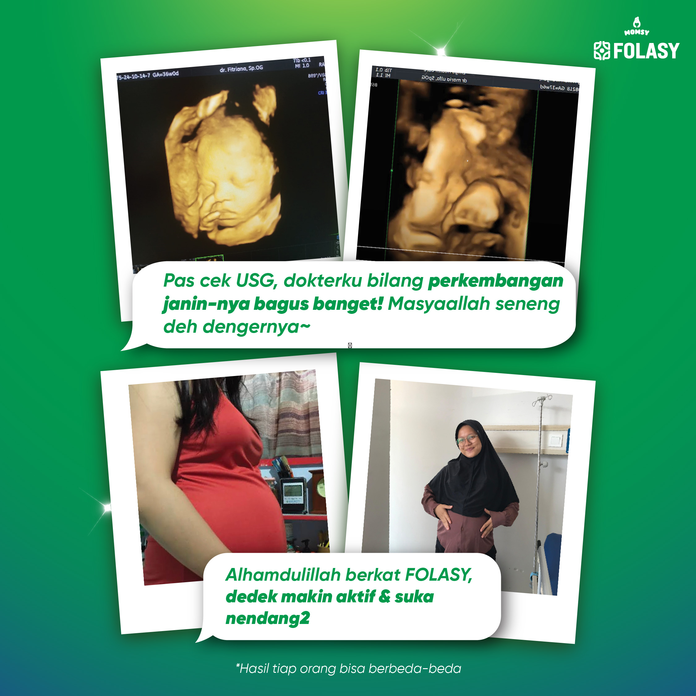 Jual FOLASY [FOLAT AKTIF] Lengkap Dengan 20 Nutrisi Esensial Bumil ...