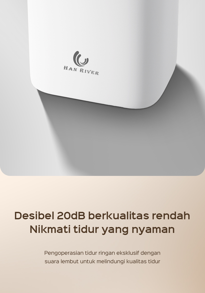 Jual HAN RIVER Humidifier Diffuser air purifier 1.3L Kapasitas tinggi ...