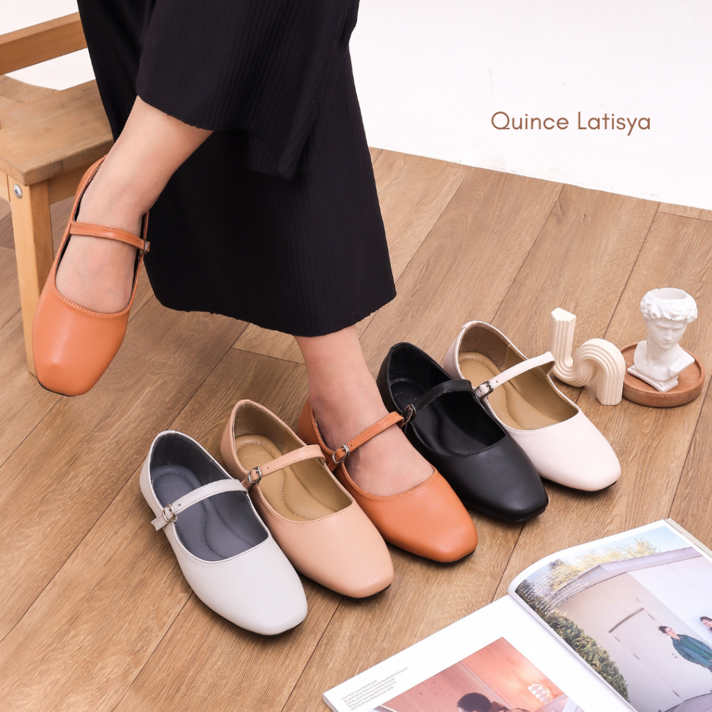 Jual QUINCE Latisya Flats | Shopee Indonesia