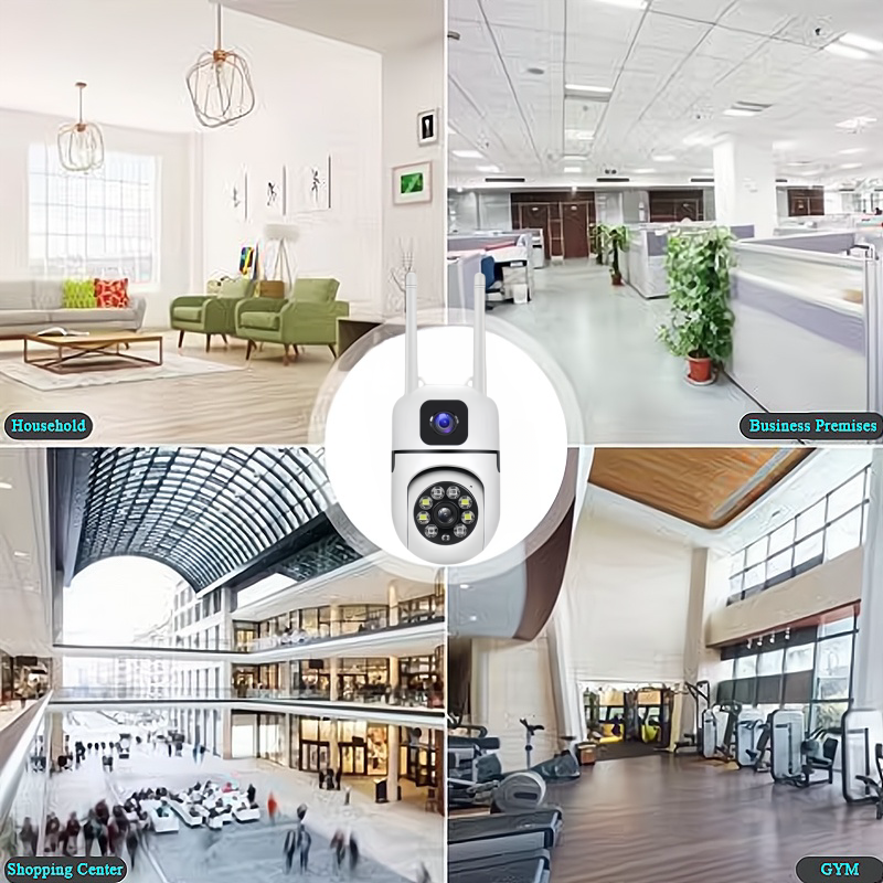 Jual V380 Pro CCTV Dual Lens Outdoor Wifi CCTV Kamera Human Tracking ...