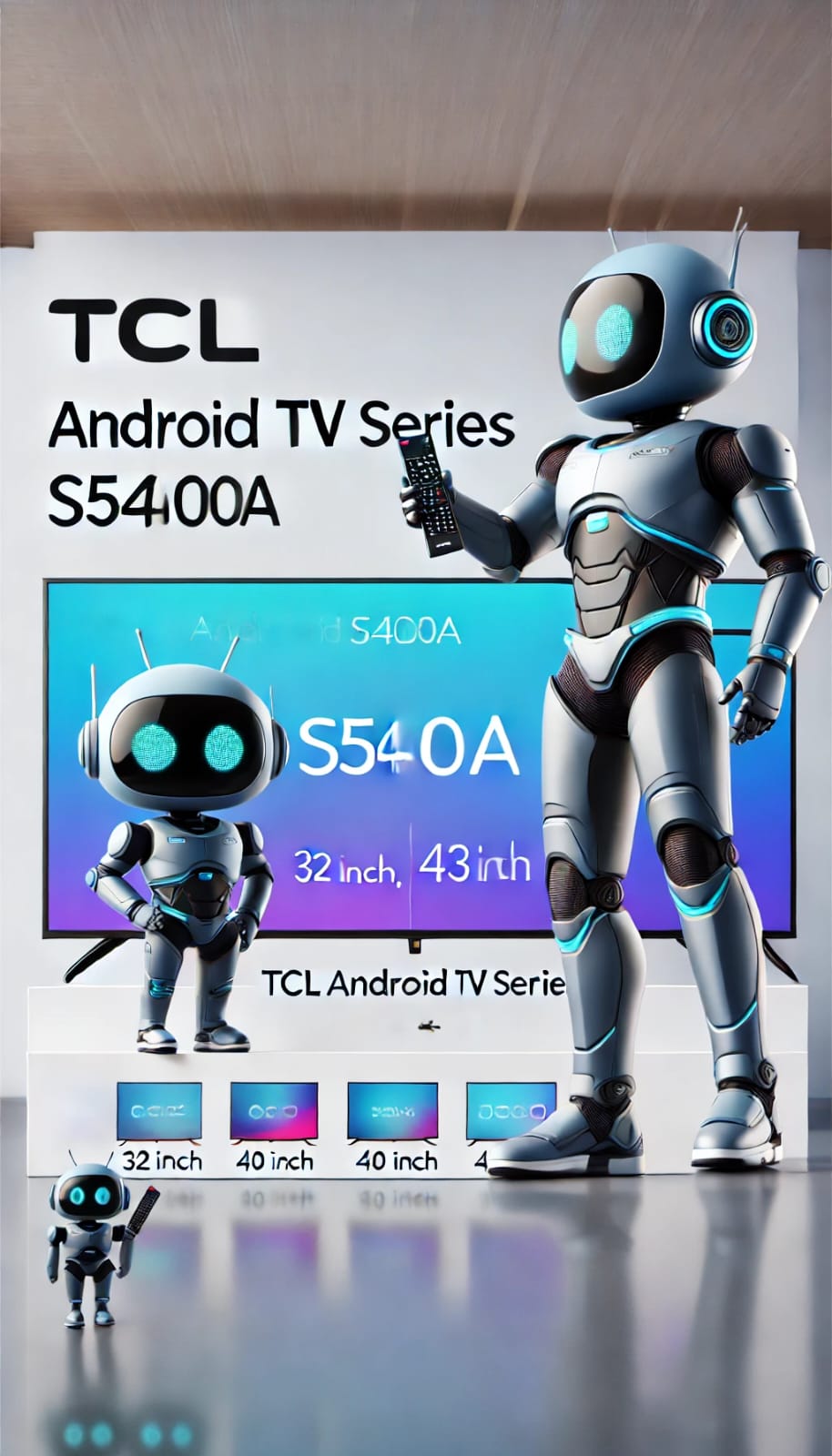 Jual TCL Android TV 43 inch FULL HD 43S5400A Frameless HDR S5400A | Shopee Indonesia