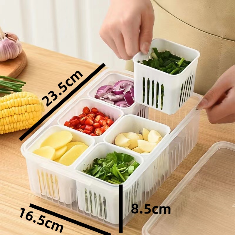 Jual Kotak penyimpanan kulkas untuk menjaga kesegaran sayur dan buah ...