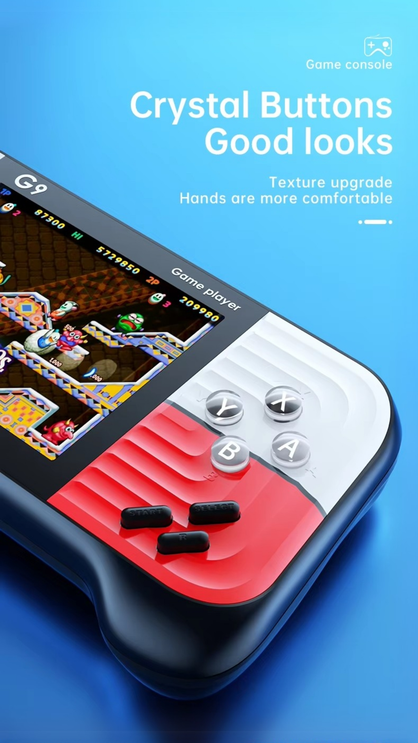 Jual UPLU Game Boy Retro Portable 666 in 1 Gameboy Gimbot Gamepad ...