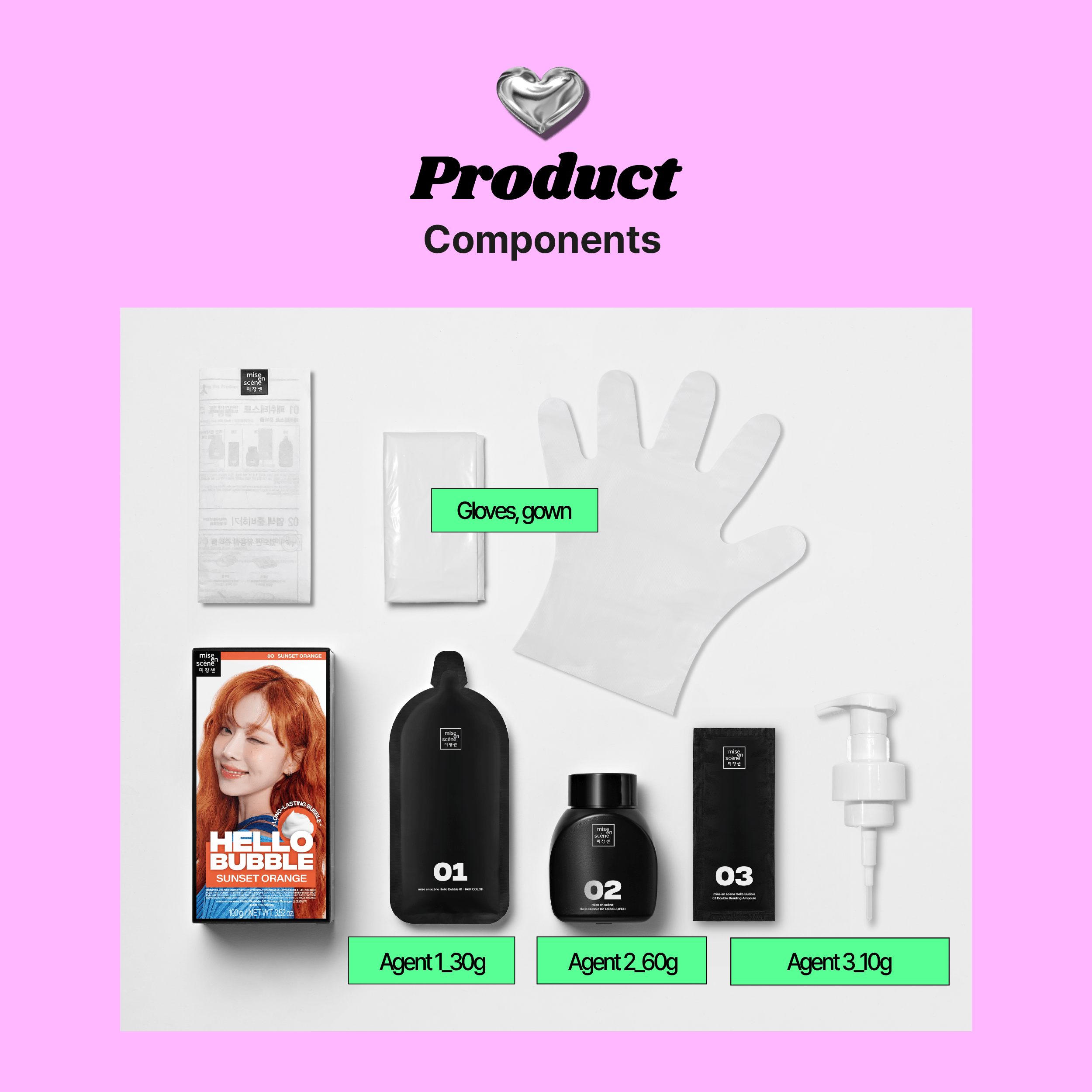 Jual [PAKET HEMAT ISI 2] mise en scene Hello Bleach Primer Bubble x ...