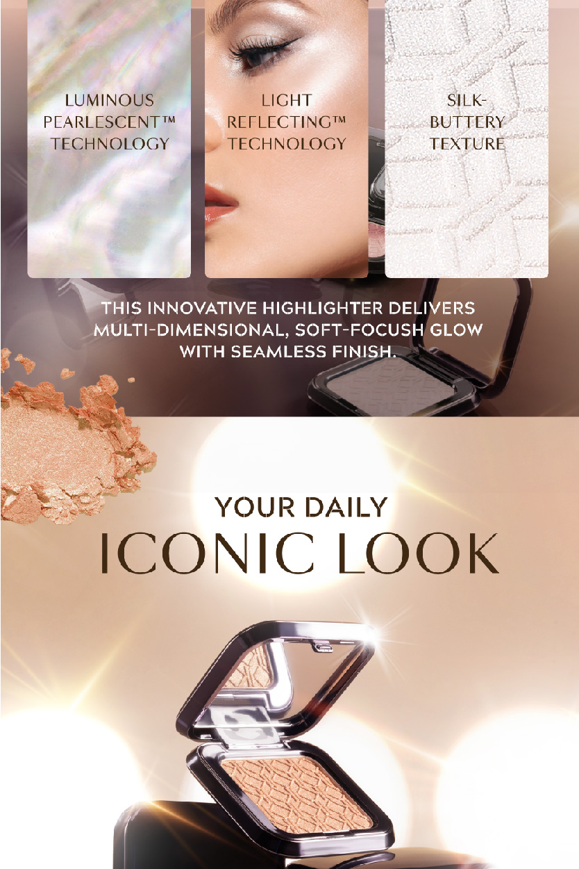 Jual KIVA Iconic Glow Highlighter - Natural Soft Glow Silk Powdery ...