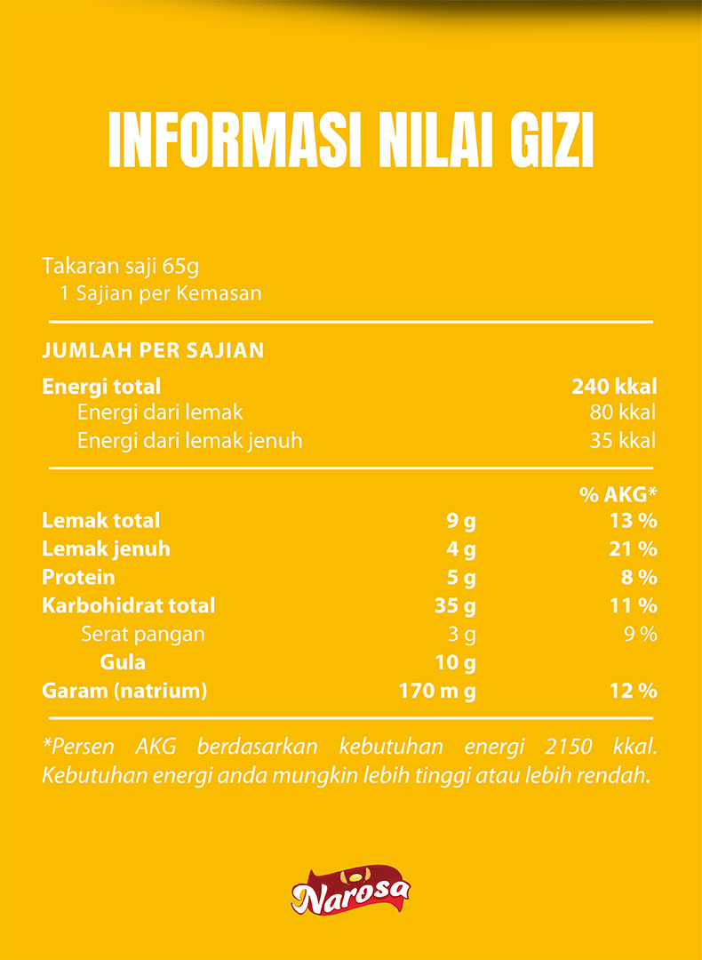 Jual Narosa Roti Lembut Roti Isi Halal Rasa Cokelat Nanas Keju ...