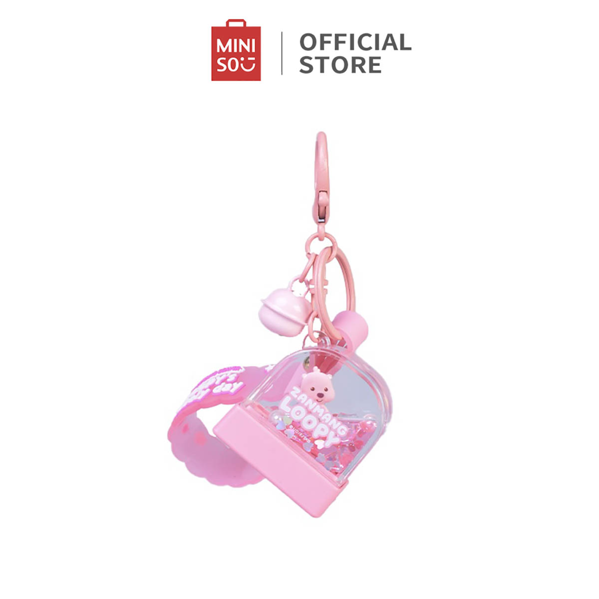 Jual Miniso x Zanmang Loopy Collection Heart Keychain Liontin Dekoratif ...