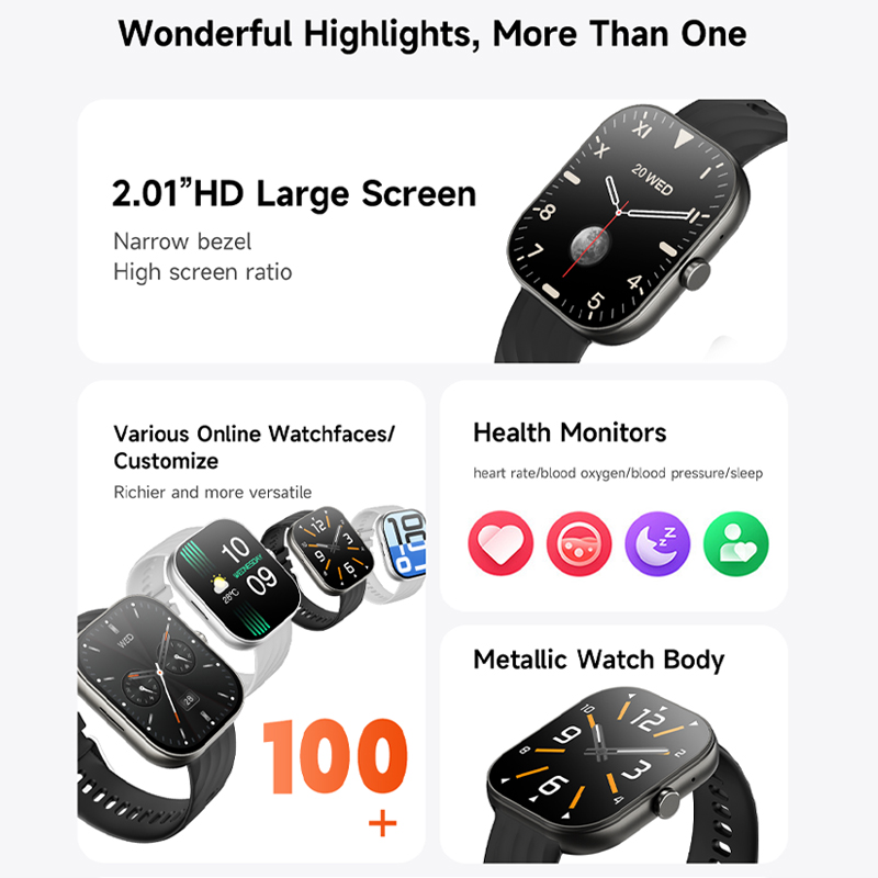 Jual [2025 NEW] WISELION Smartwatch W10 All Day Power Bluetooth Call ...