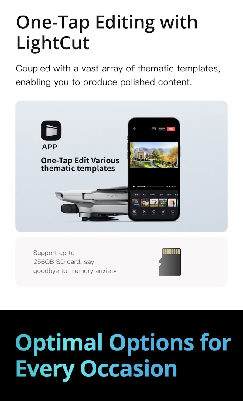 Jual DJI Mini 4K - Camera Drone |Under 249 g | 31-Min Max Flight Time ...