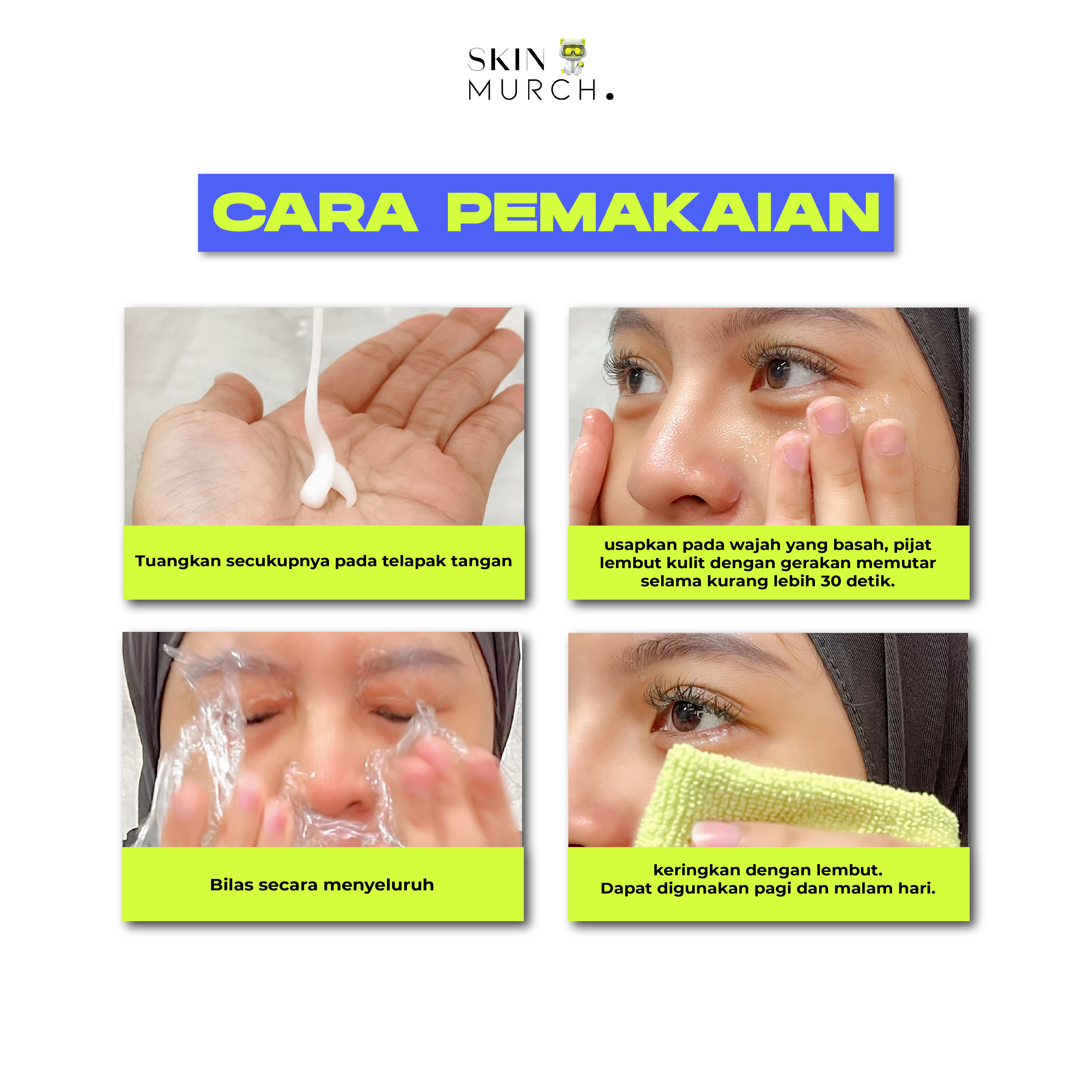 Jual SKINMURCH Mild and Gentle Daily Wash Booster [Full Size 100ml ...