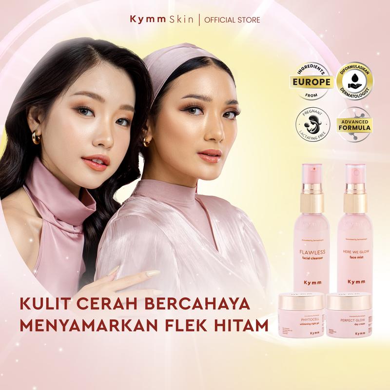 Jual [LIVE] KYMM SKIN Glass Skin Package [5pcs + Pouch] with Phytocell ...