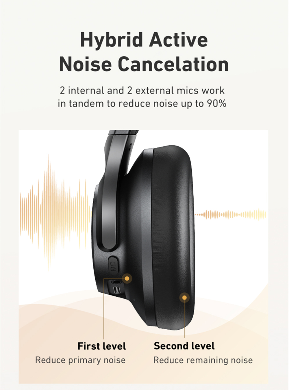 Jual Soundcore by Anker Q20i Bluetooth Headphones with Mic Hi-Res ...
