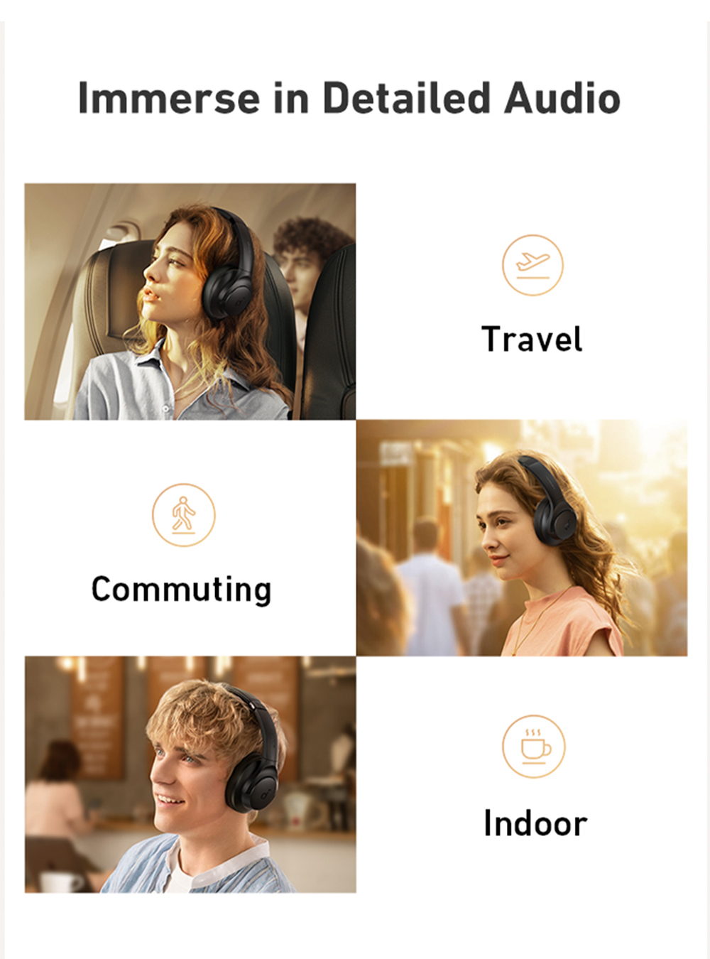 Jual Anker Soundcore Headphone Q20i with Hybrid ANC-A3004 | Shopee ...