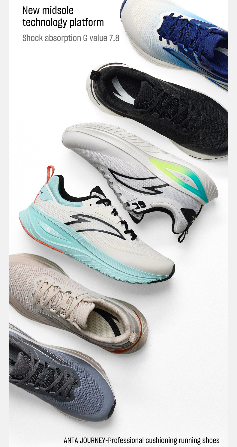 Jual ANTA PG 7 JOURNEY Sepatu Lari Pria Sepatu Sneakers Pria Sepatu Olahraga Running Shoes ...