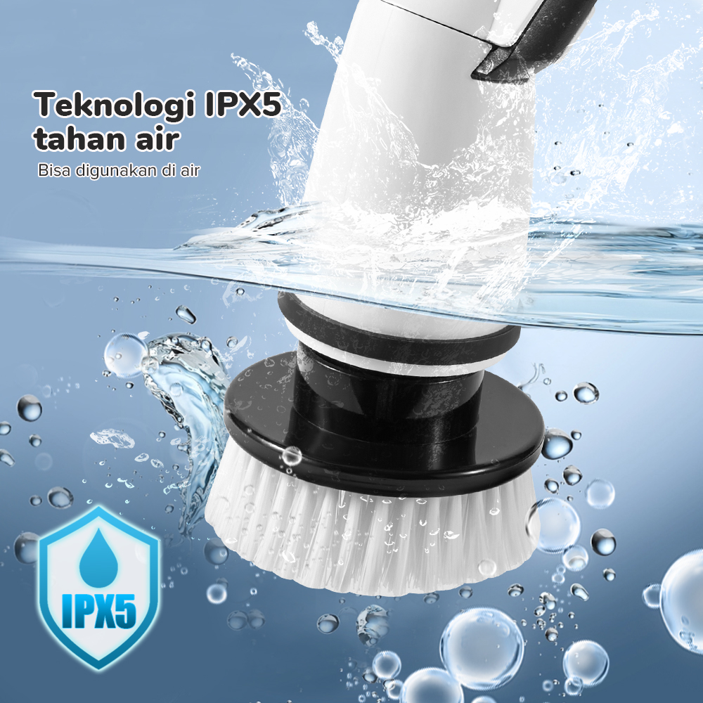 Jual COOGER Sikat Pembersih Elektrik 8IN1 Portable Electric Cleaning ...