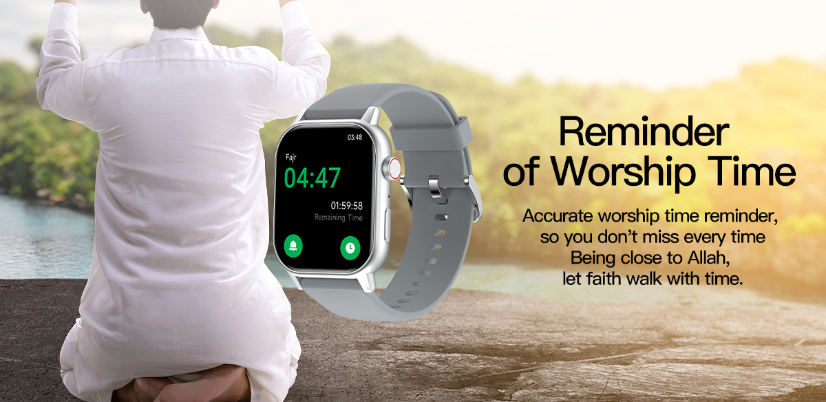 Jual Official LDS Muslim Quran SmartWatch | Adzan Reminder | Al-Qur'an ...