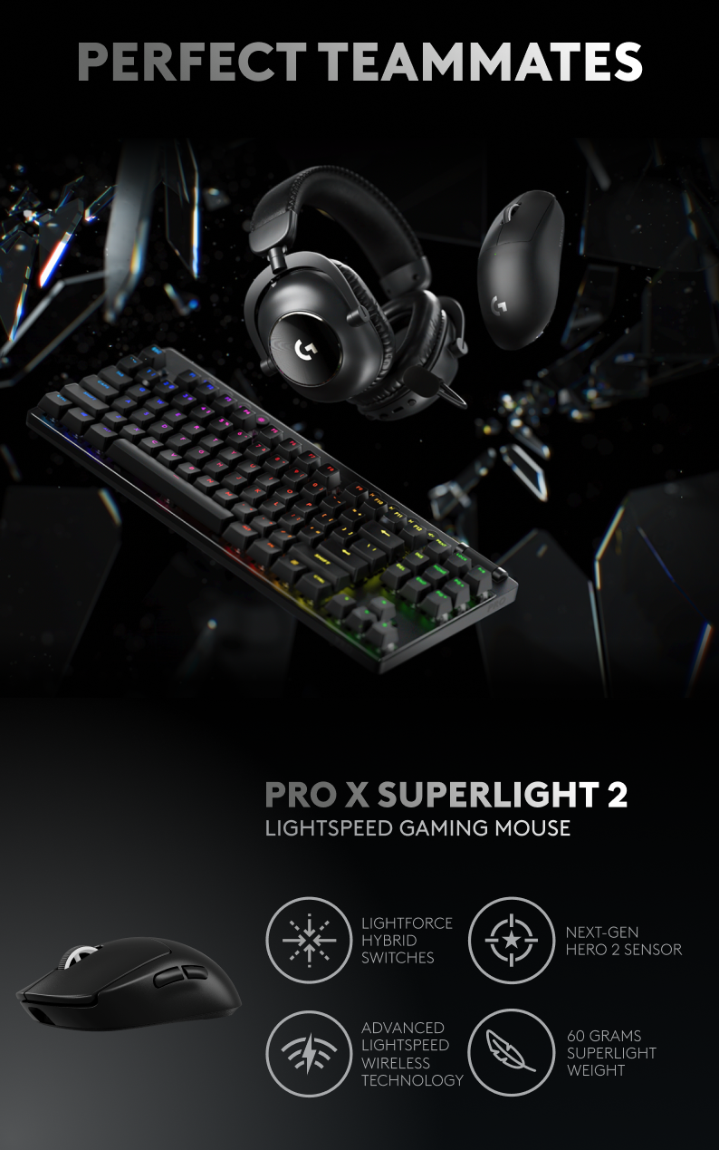 Jual Logitech G PRO X TKL RAPID dengan Switch Analog Magnetik, Mode ...