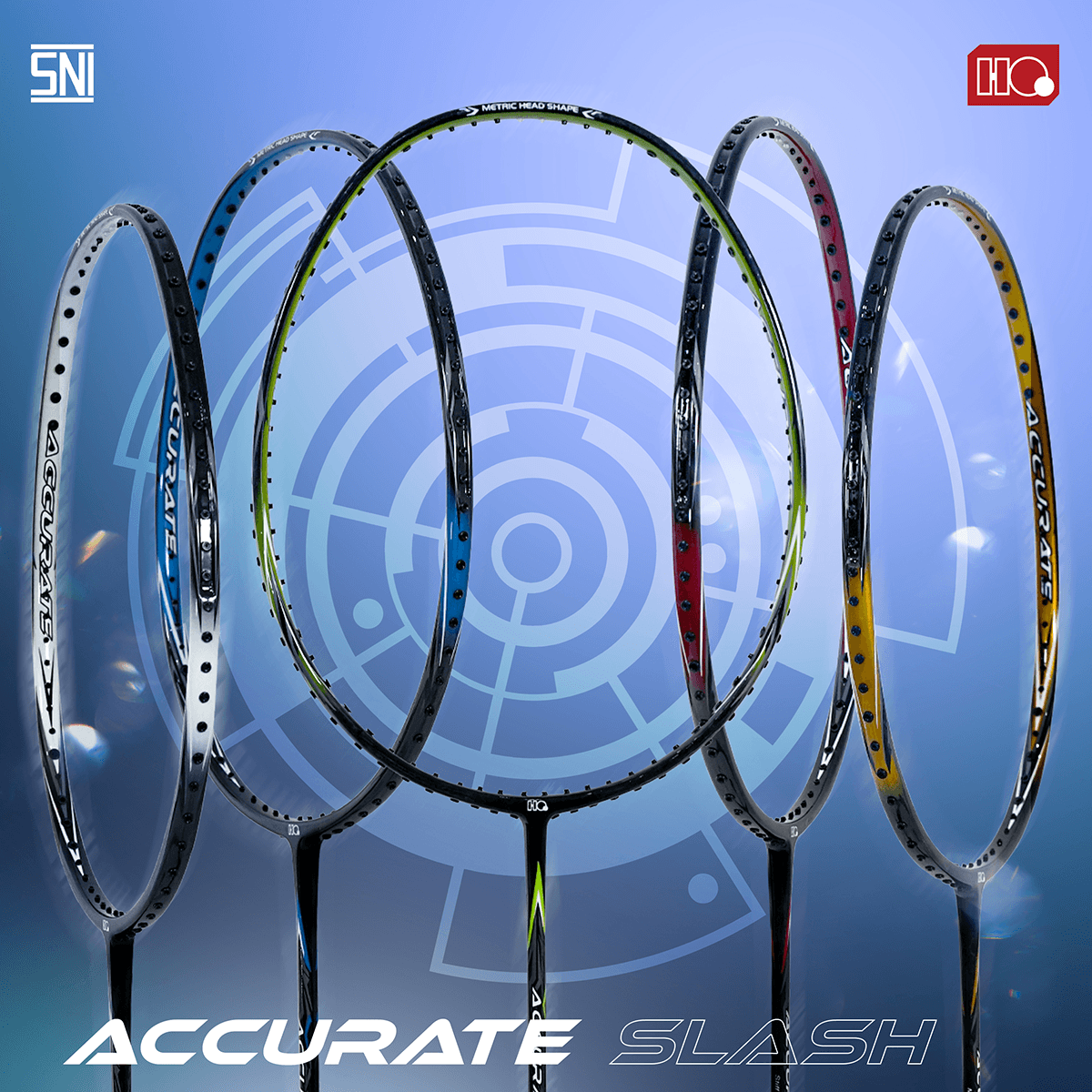 Jual Hi-Qua Raket Badminton Bulutangkis Accurate Slash Max Tension 33 ...