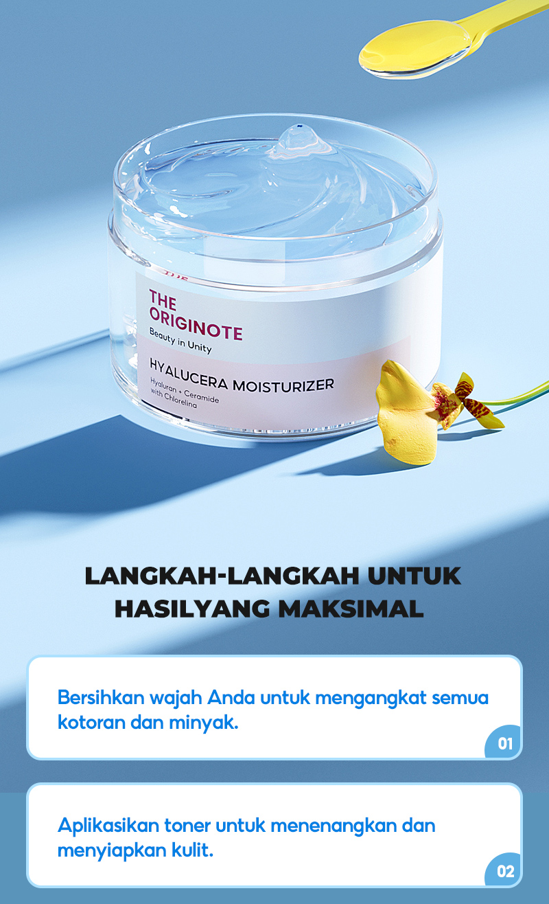 Jual OHSOME - The Originote Hyalucera Moisturizer Gel Pelembab Wajah ...