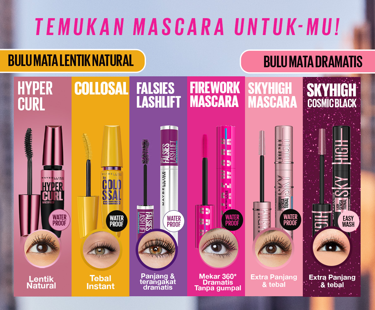 Jual MAYBELLINE OFFICIAL Firework Waterproof Mascara 6ml - Bulu Mata ...