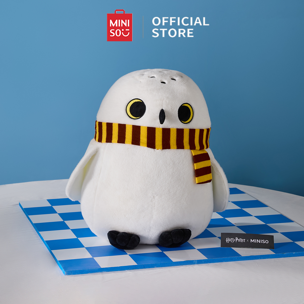 Jual Miniso x Harry Potter Mainan Mewah Plush Toy 10in.14in. 20in.Scarf Hedwig Plush Toy Bentuk ...