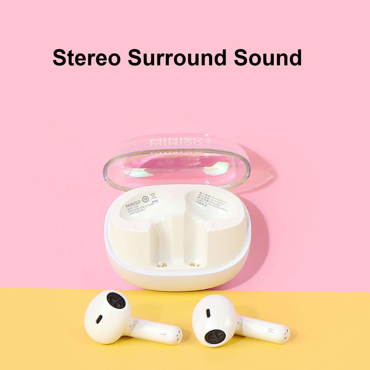 Jual Miniso TWS Earphones Headphone Bluetooth Nirkabel Mermaid Series ...