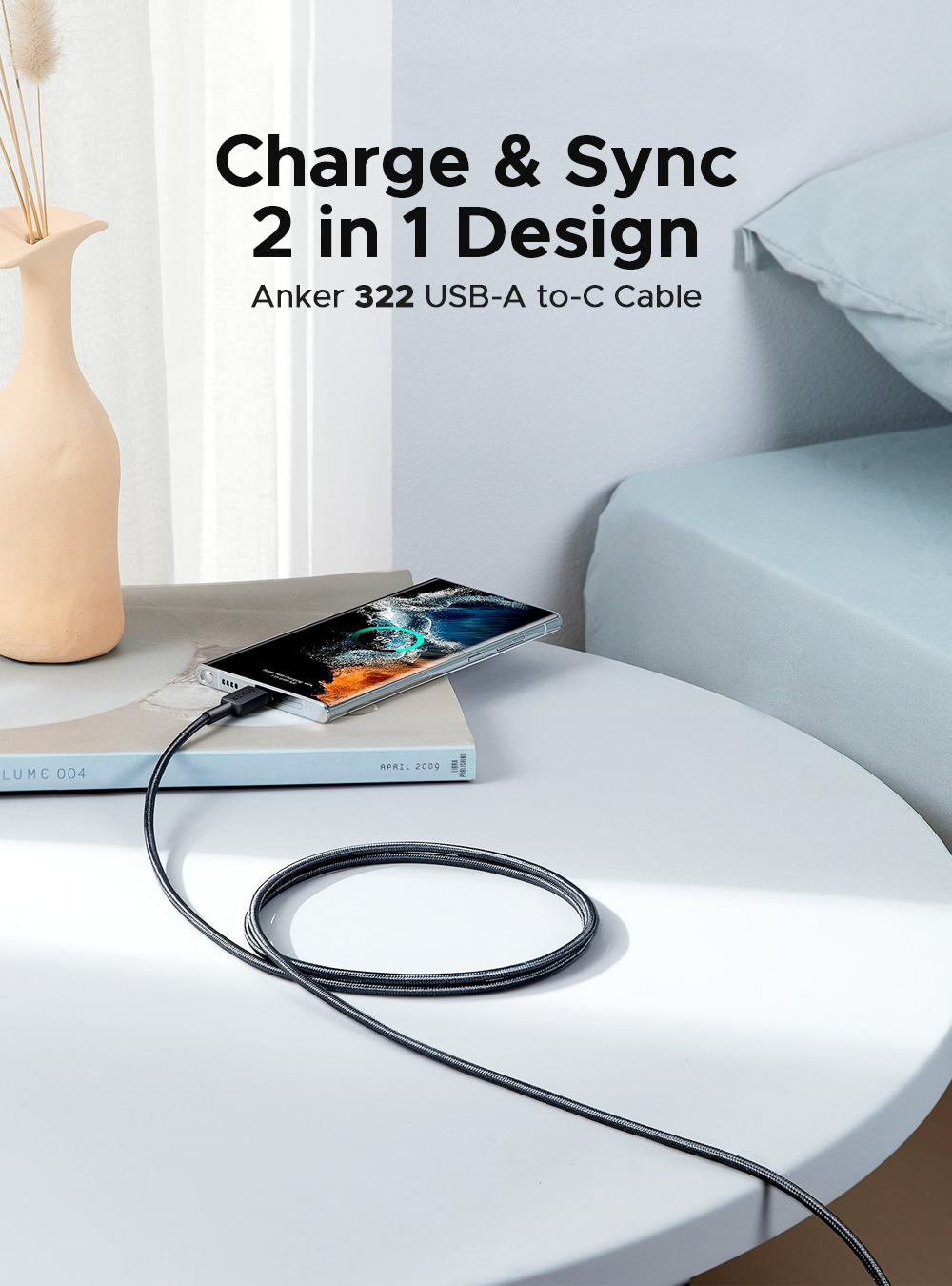 Jual Anker Kabel PD Type C to USB A Type C and Lightning 15W 60W 240W 3ft 6ft Max 3A 5A Fast ...