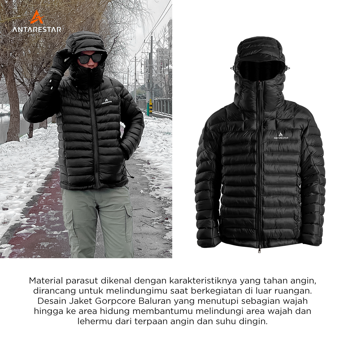 Jual ANTARESTAR Official - Jaket Gunung Gorpcore Baluran Jacket ...