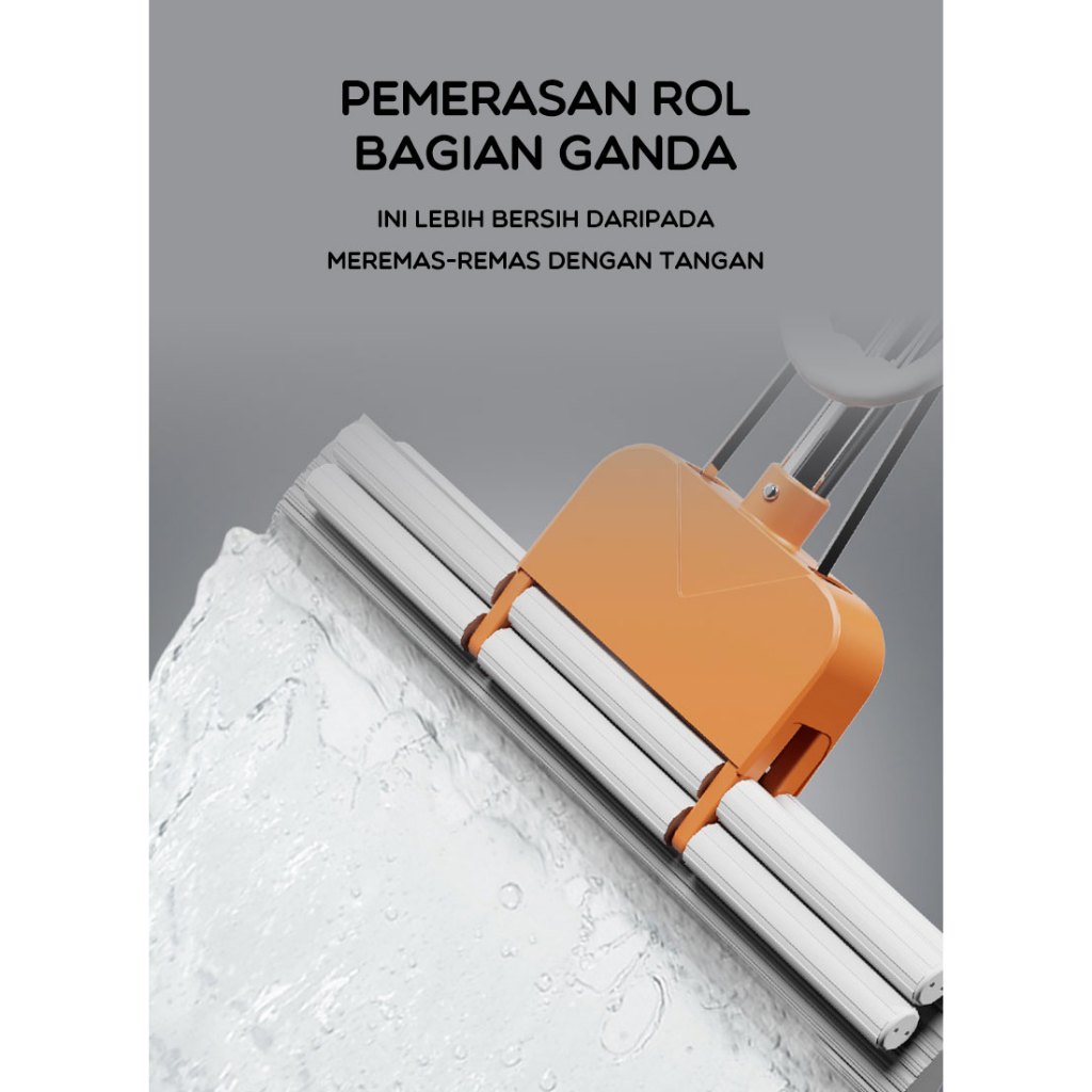 Jual BONBOX Alat Pel Only Lantai Spons Ultra Mop Spongy Pel Lantai ...