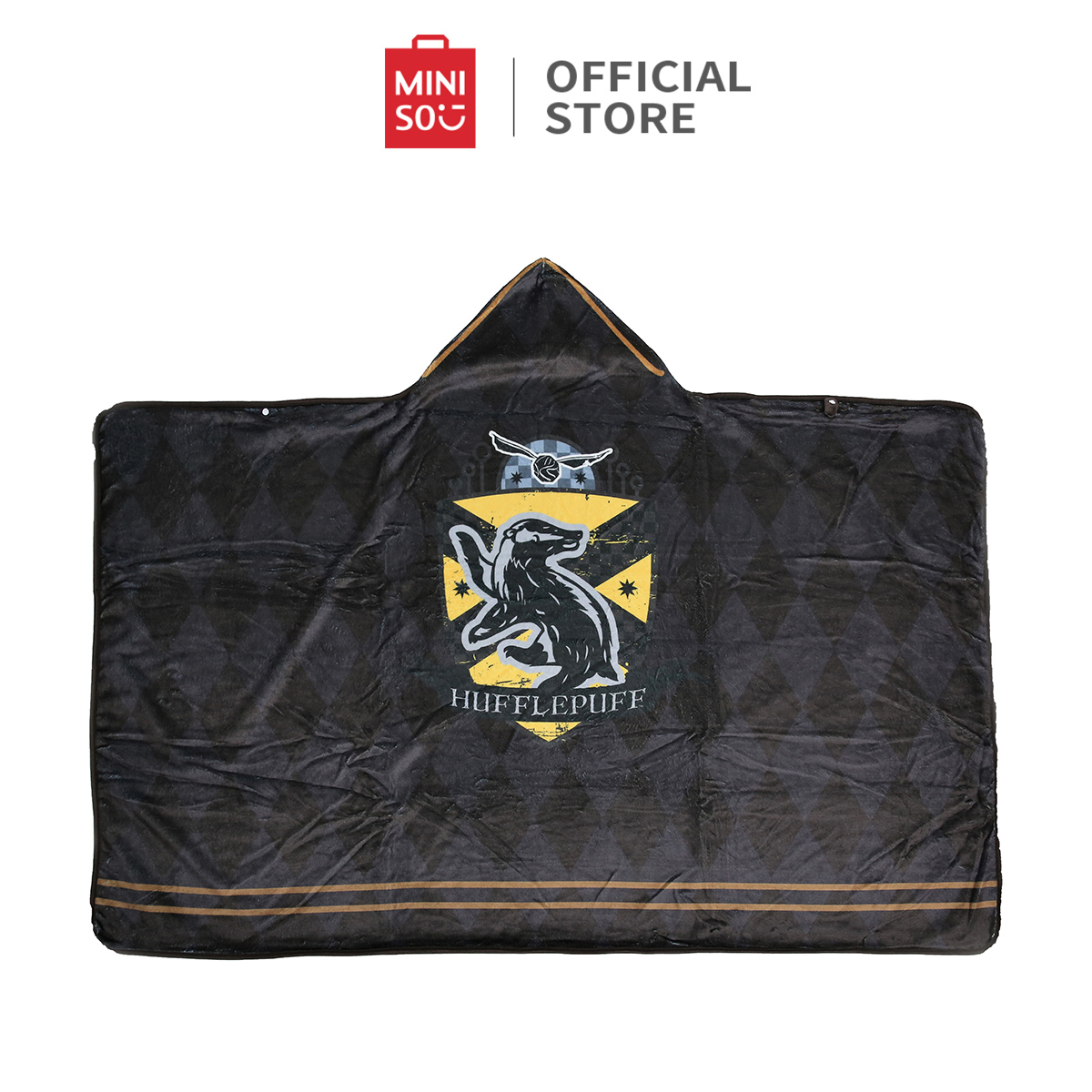 Jual Miniso X Harry Potter Hooded Blanket Selimut Berkerudung | Shopee ...