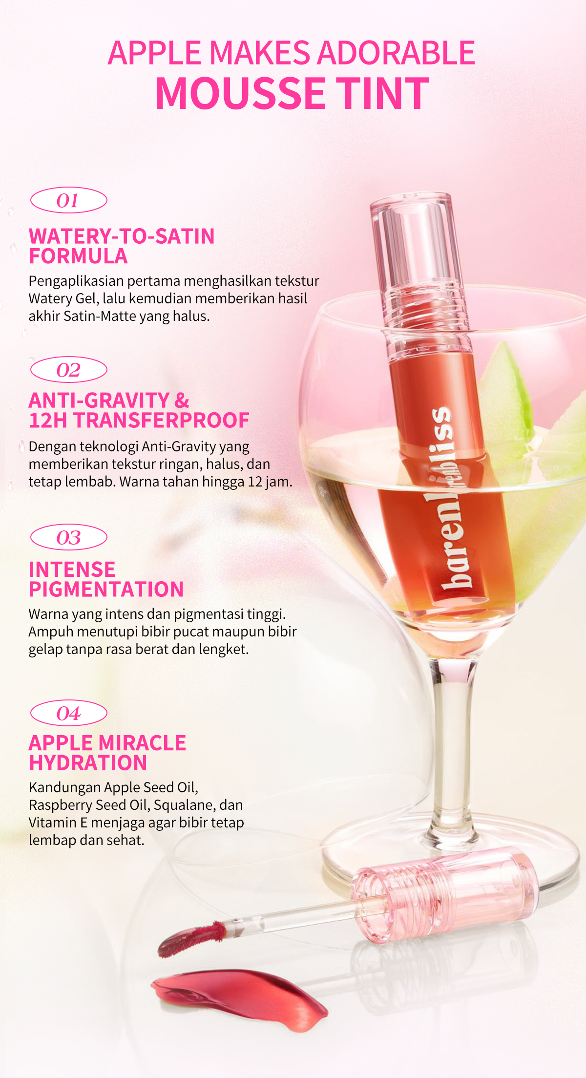 Jual [SPECIAL EDITION] BNB barenbliss Mix-Match Mini Lip Tint Kit | Shopee Indonesia