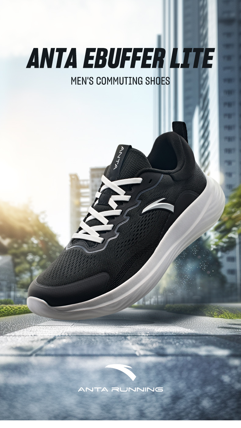 Jual ANTA A-EBUFFER Lite Sepatu Lari Pria Sepatu Latihan Pria Sepatu Olahraga Men Running Shoes ...