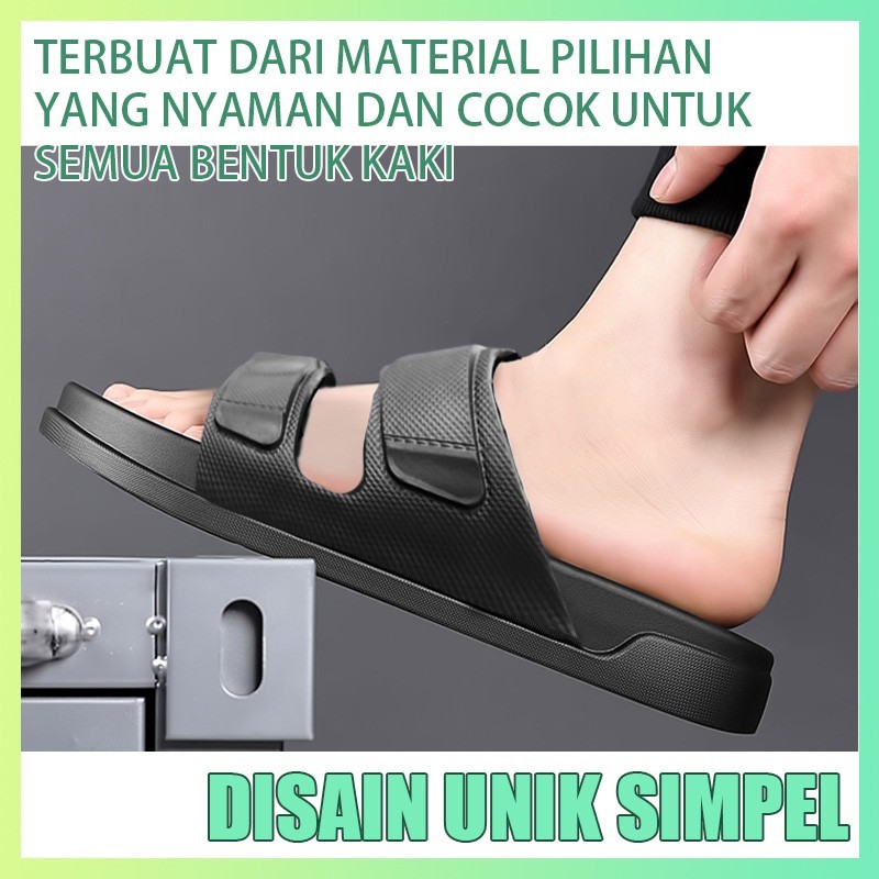 Jual Yink Sandal Selop Pria Casual Murah Keren Ban Dua Dewasa Eva ...