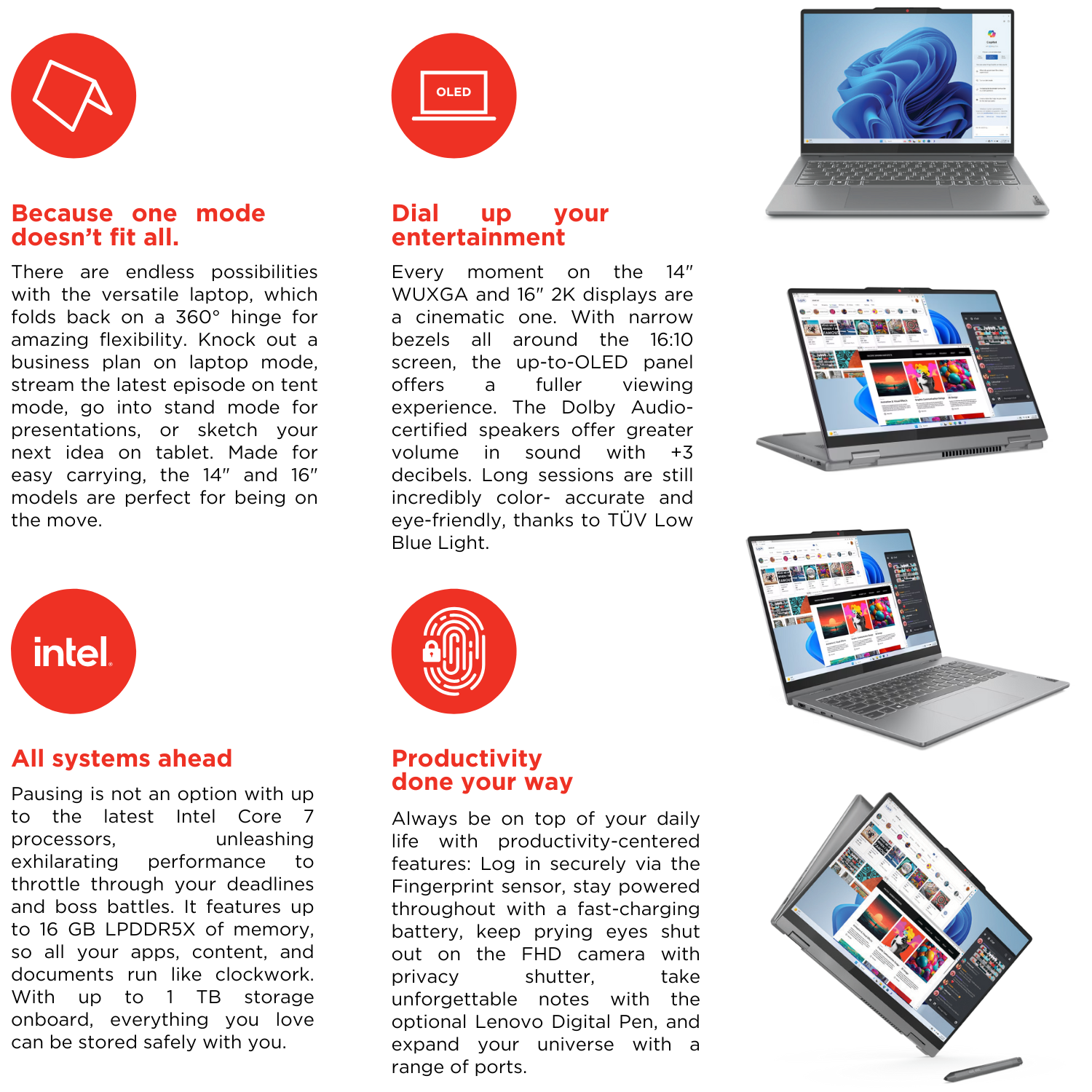 Jual Lenovo IdeaPad 5i 2in1 14IRU9 Intel Core 3 100U Win11 8GB 512GB ...