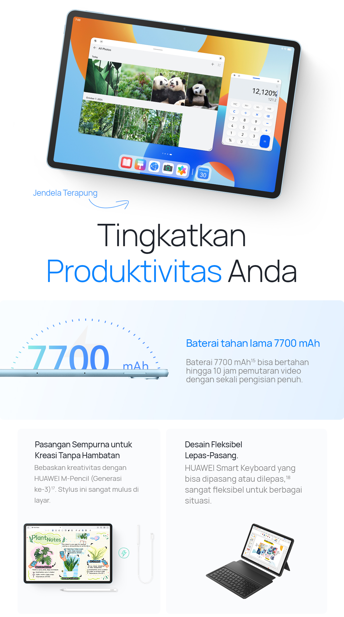 Jual HUAWEI MatePad 11.5-inch Tablet | PC-level WPS Office | Keyboard ...