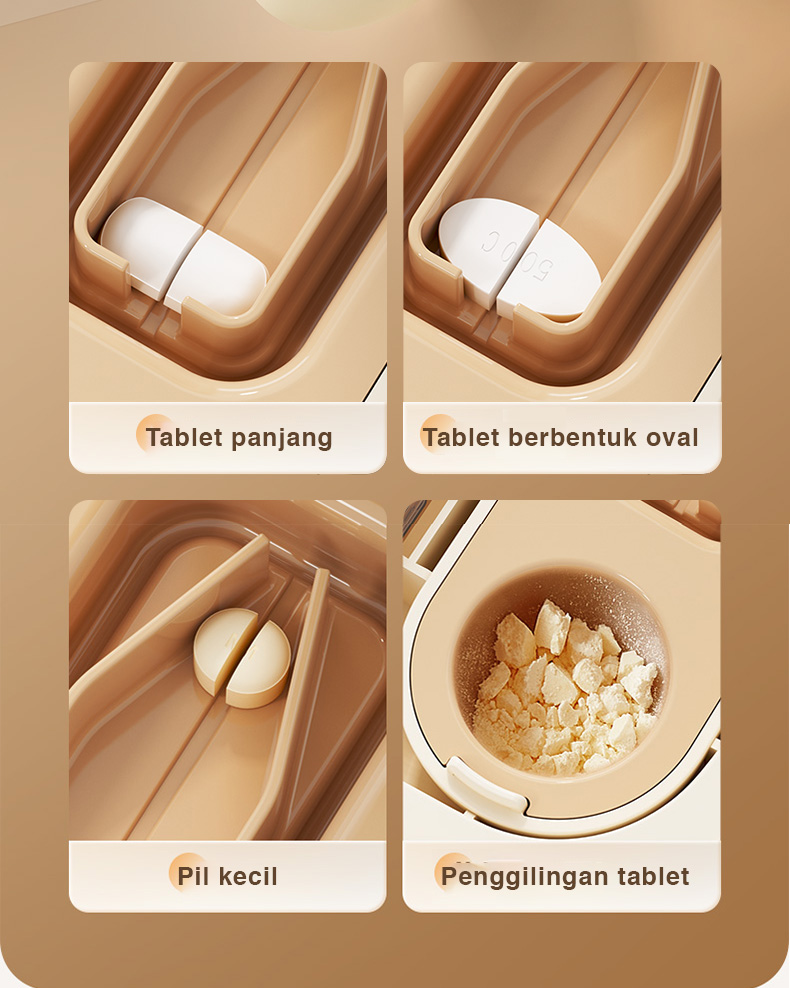 Jual ECOCO Weekly Medicine Box - Kotak pil tujuh hari seminggu kotak ...