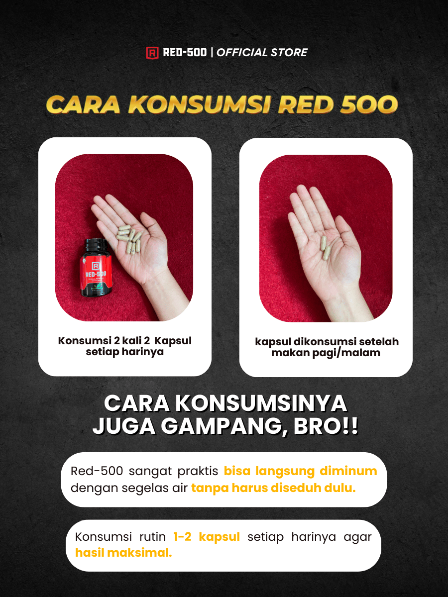 Jual RED-500 Suplemen Obat Kuat Perkasa Pria Gratis E-Book Kamasutra ...