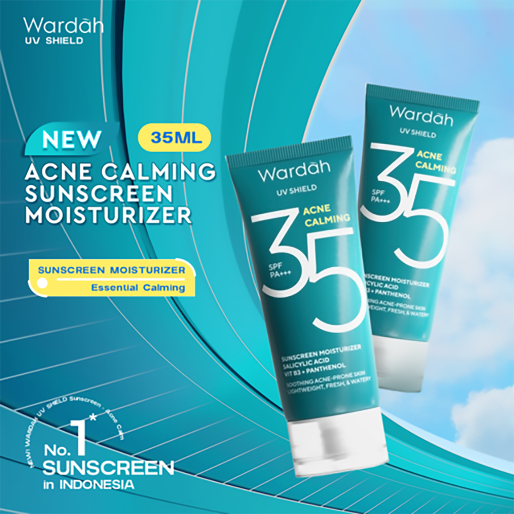 Jual Wardah Twin pack UV Shield Acne Calming Sunscreen 2 pcs | Shopee ...
