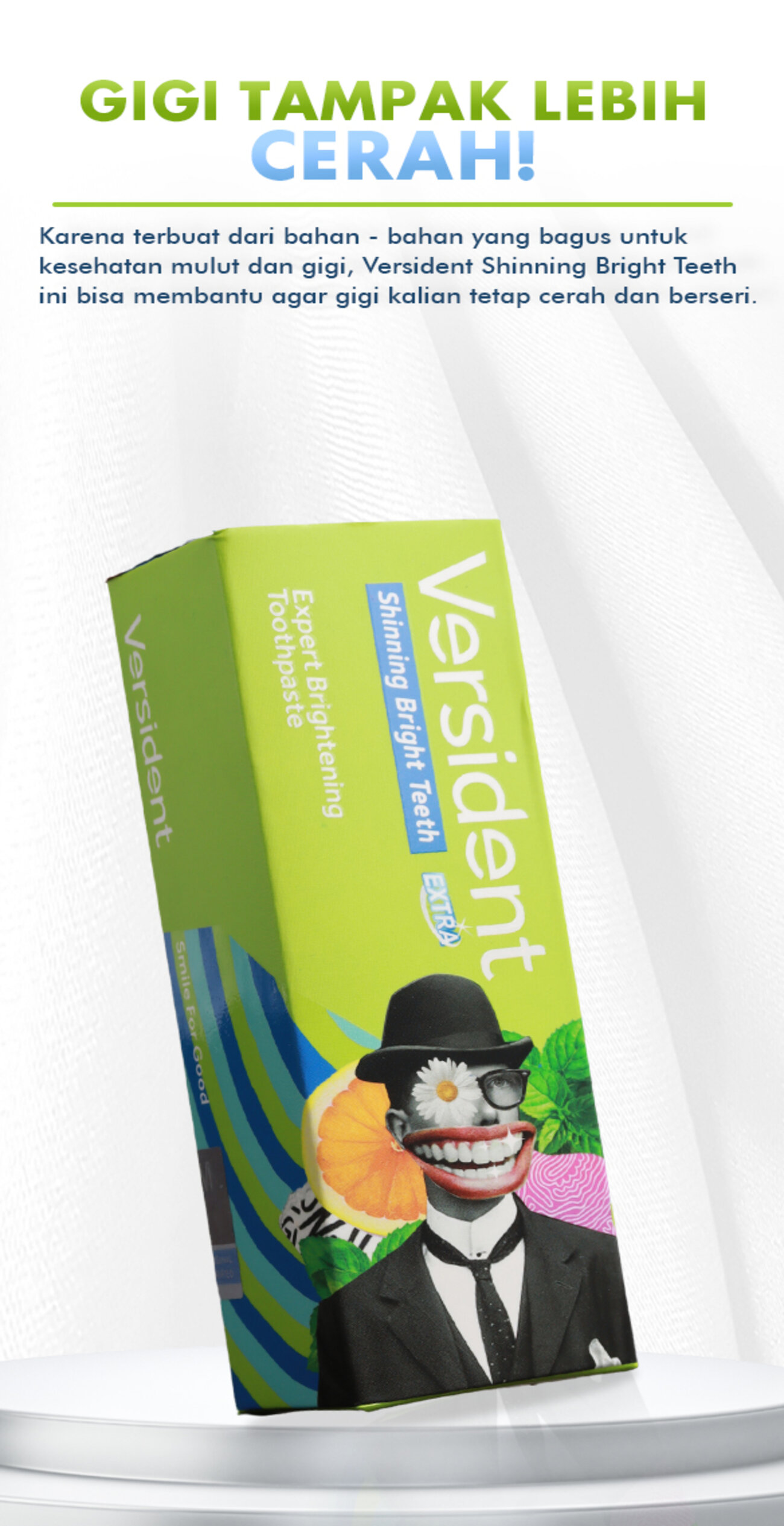 Jual [PROMO LIVE] Versident Shinning Bright Teeth Original - Pemutih ...
