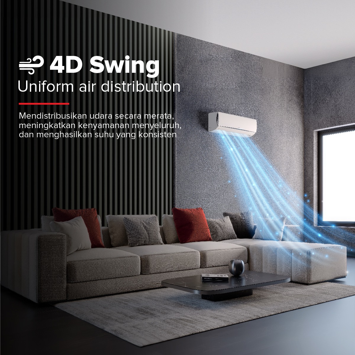 Jual Ariston AC Standard 2 PK KIOS 18 R32 | Shopee Indonesia