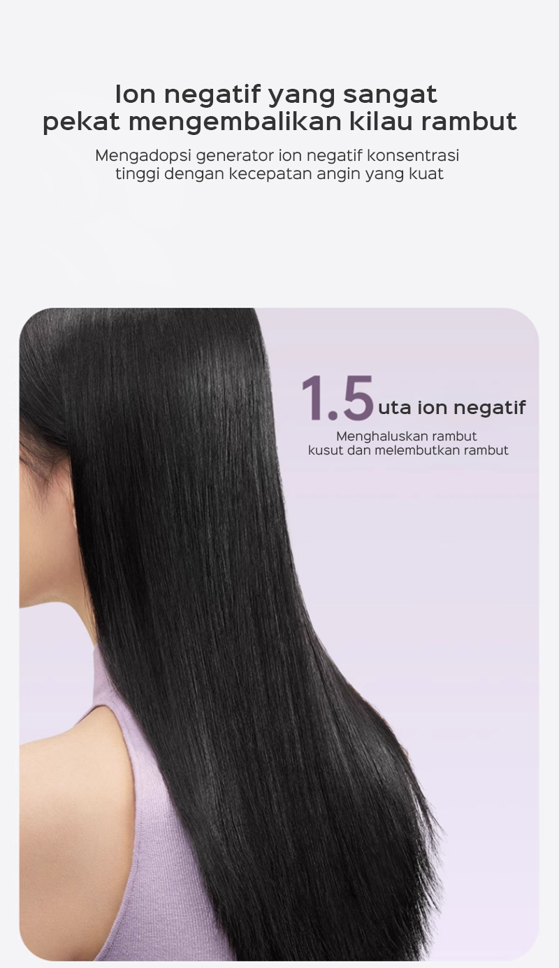 Jual HAN RIVER Hair Dryer Portable Pengering Rambut Hair Protection ...