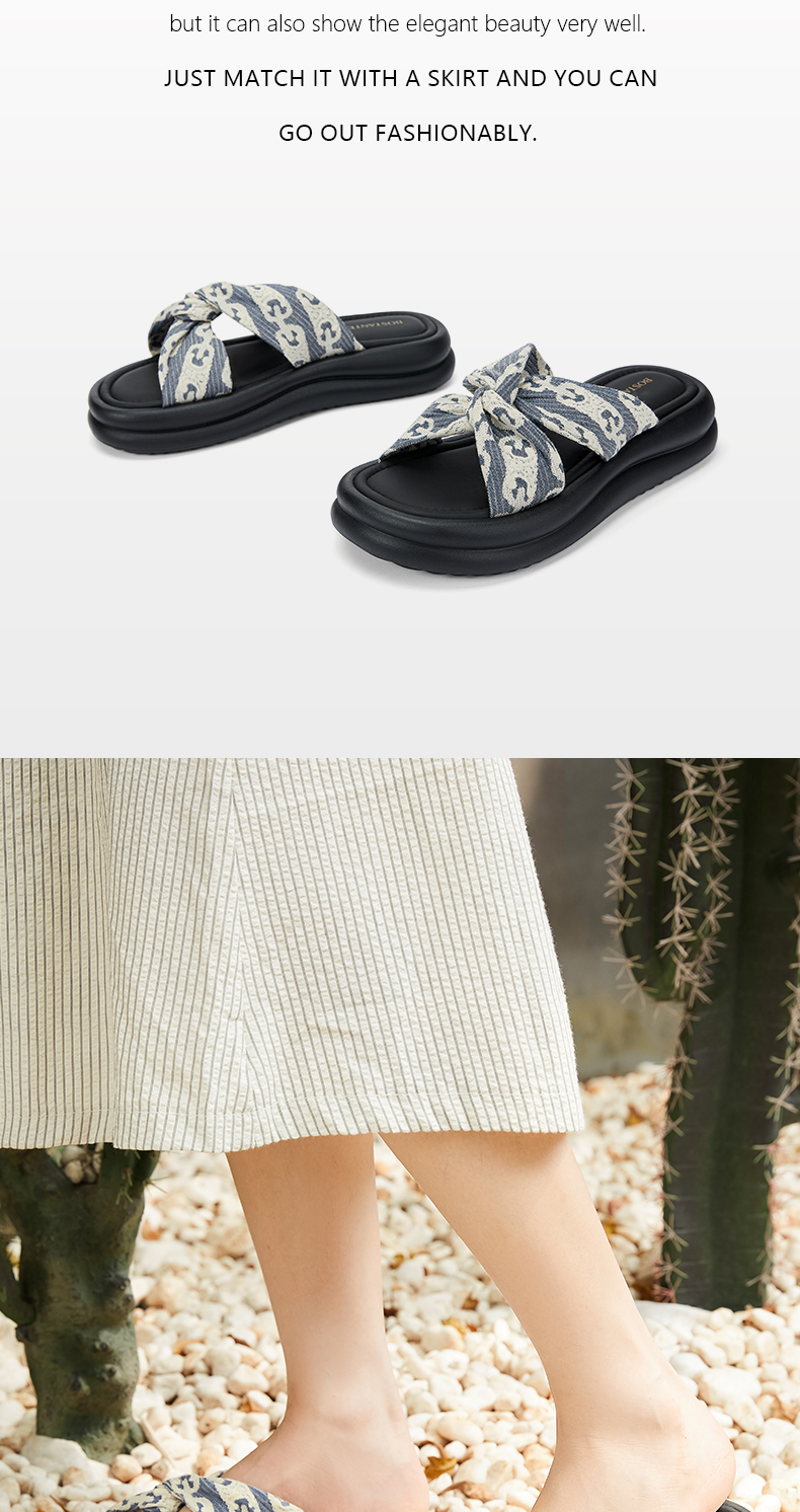 Jual BOSTANTEN Sandal Selop Wanita Wedges Platform Terbaru Kekinian EVA ...