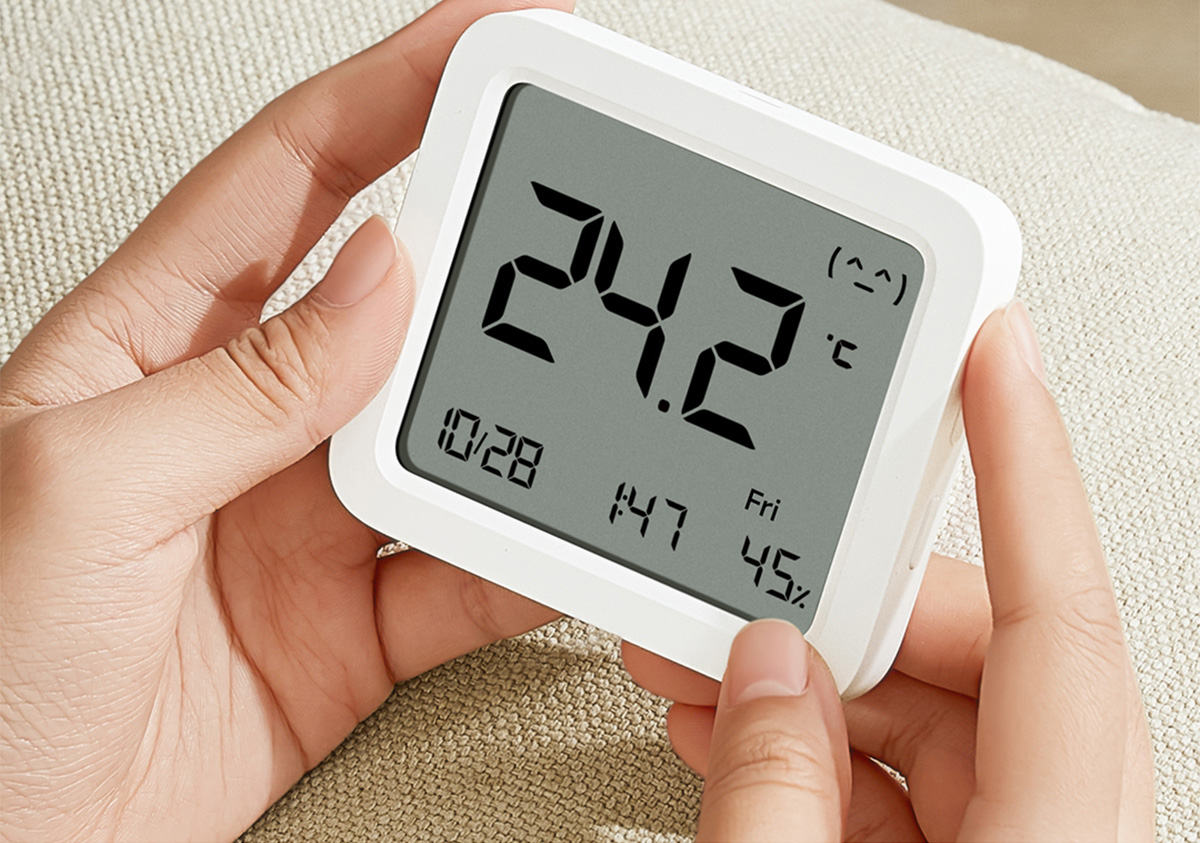 Jual Xiaomi Temperature and Humidity Monitor 3 | Layar besar | Sensor ...