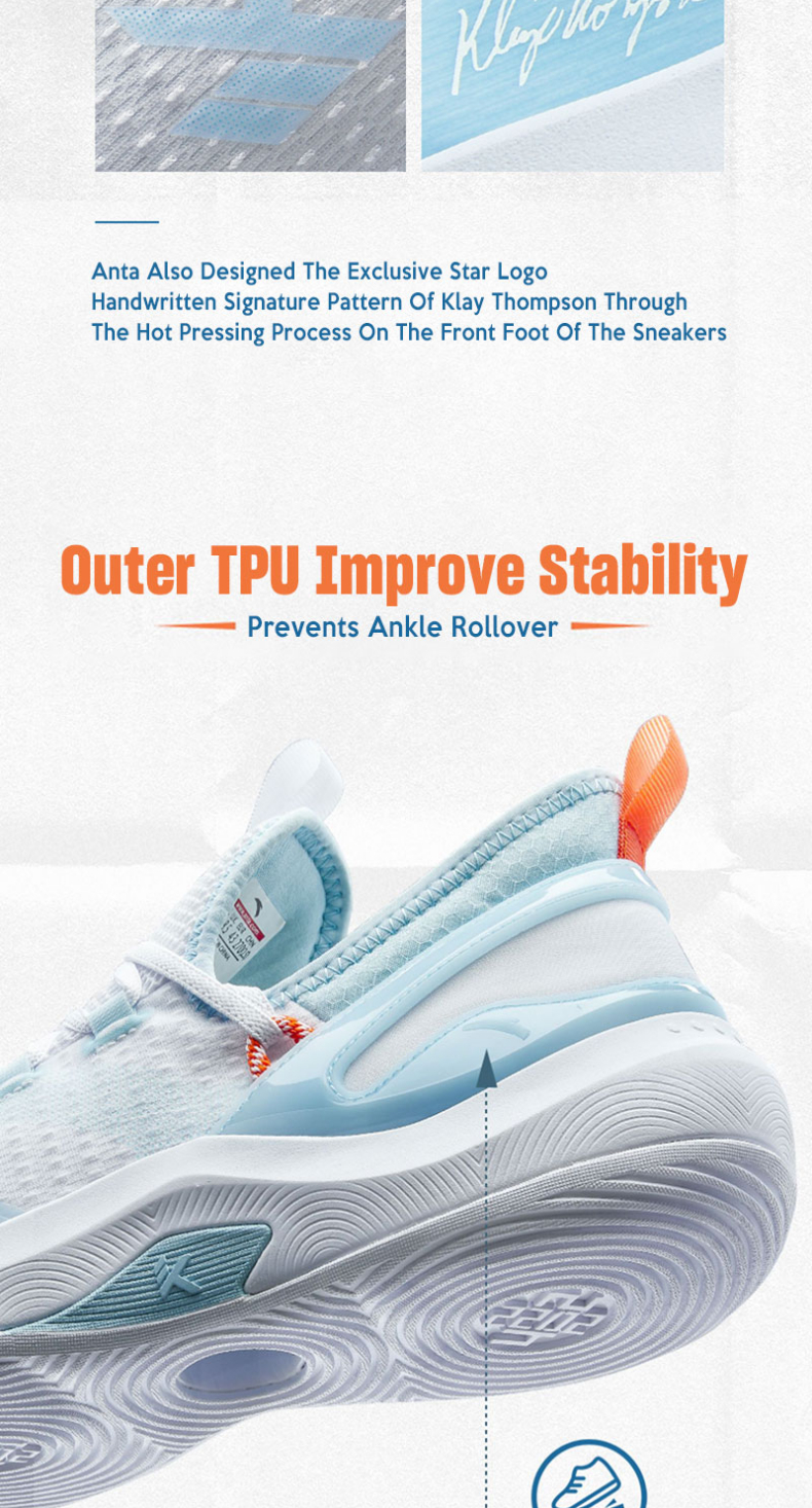 Jual ANTA x Klay Thompson KT FLY Sepatu Basket Pria Sepatu Sneakers ...
