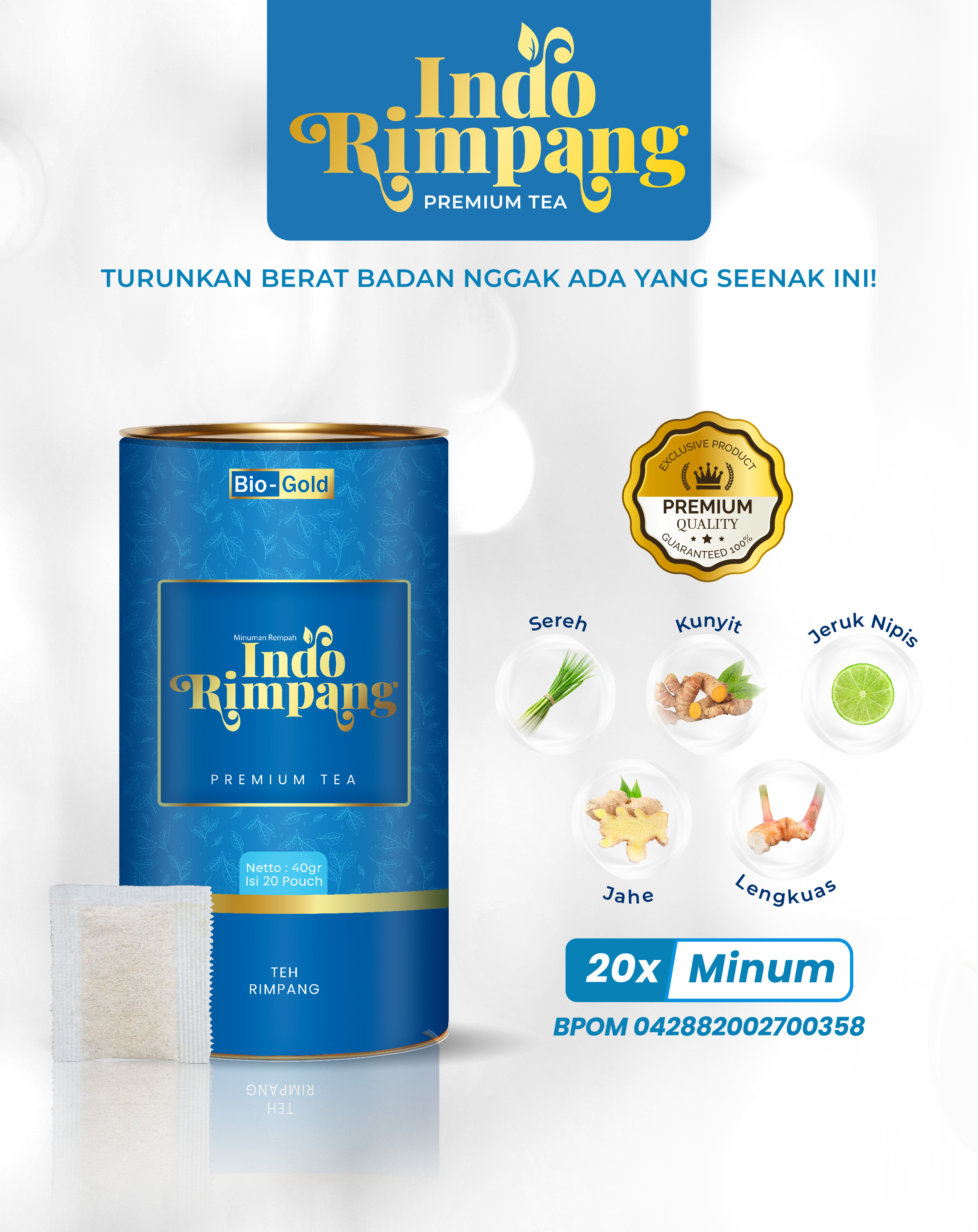 Jual Teh Celup Indo Rimpang Premium Herbal Alami Untuk Detox Diet ...