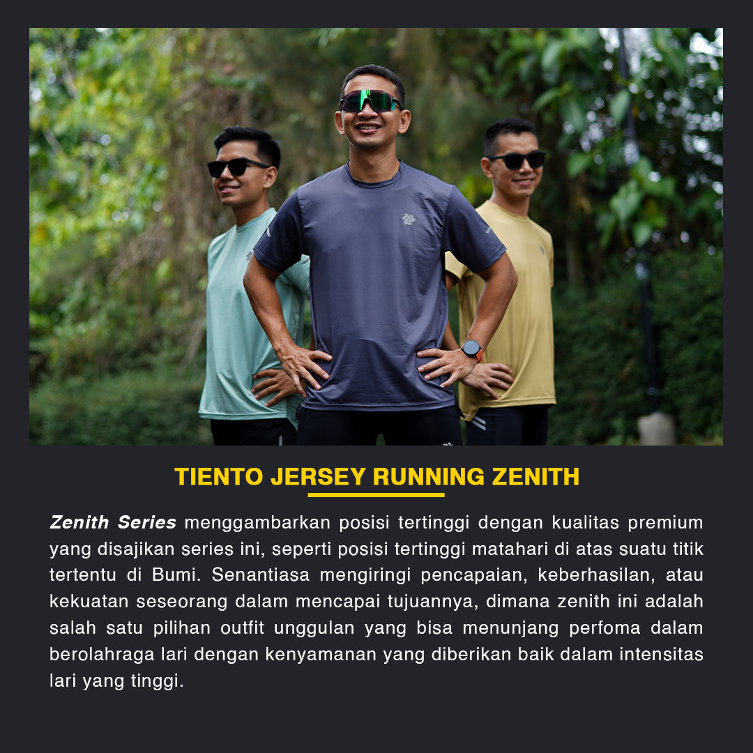 Jual Tiento Jersey Running Zenith Kroom Men Baju Kaos Lari Pendek Dry ...