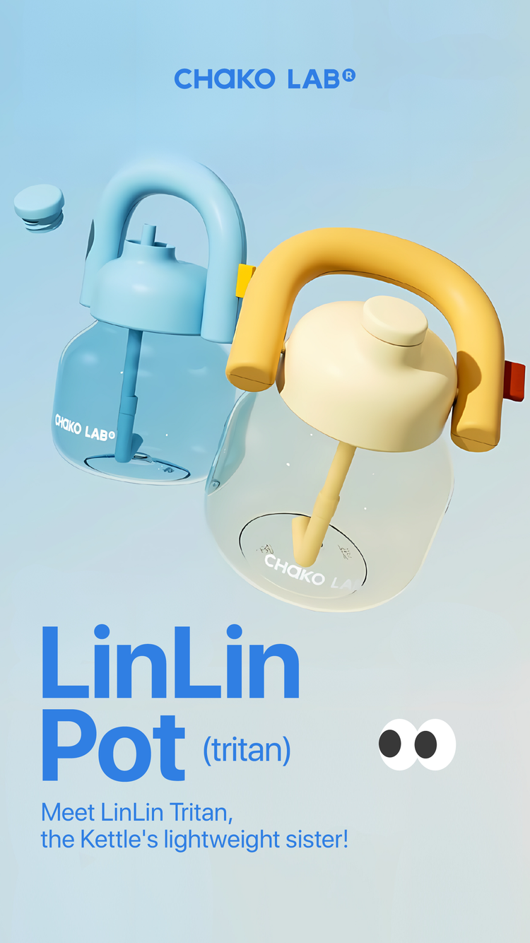 Jual CHAKO LAB Linlin Pot Tritan 1150ml - Orange | Shopee Indonesia