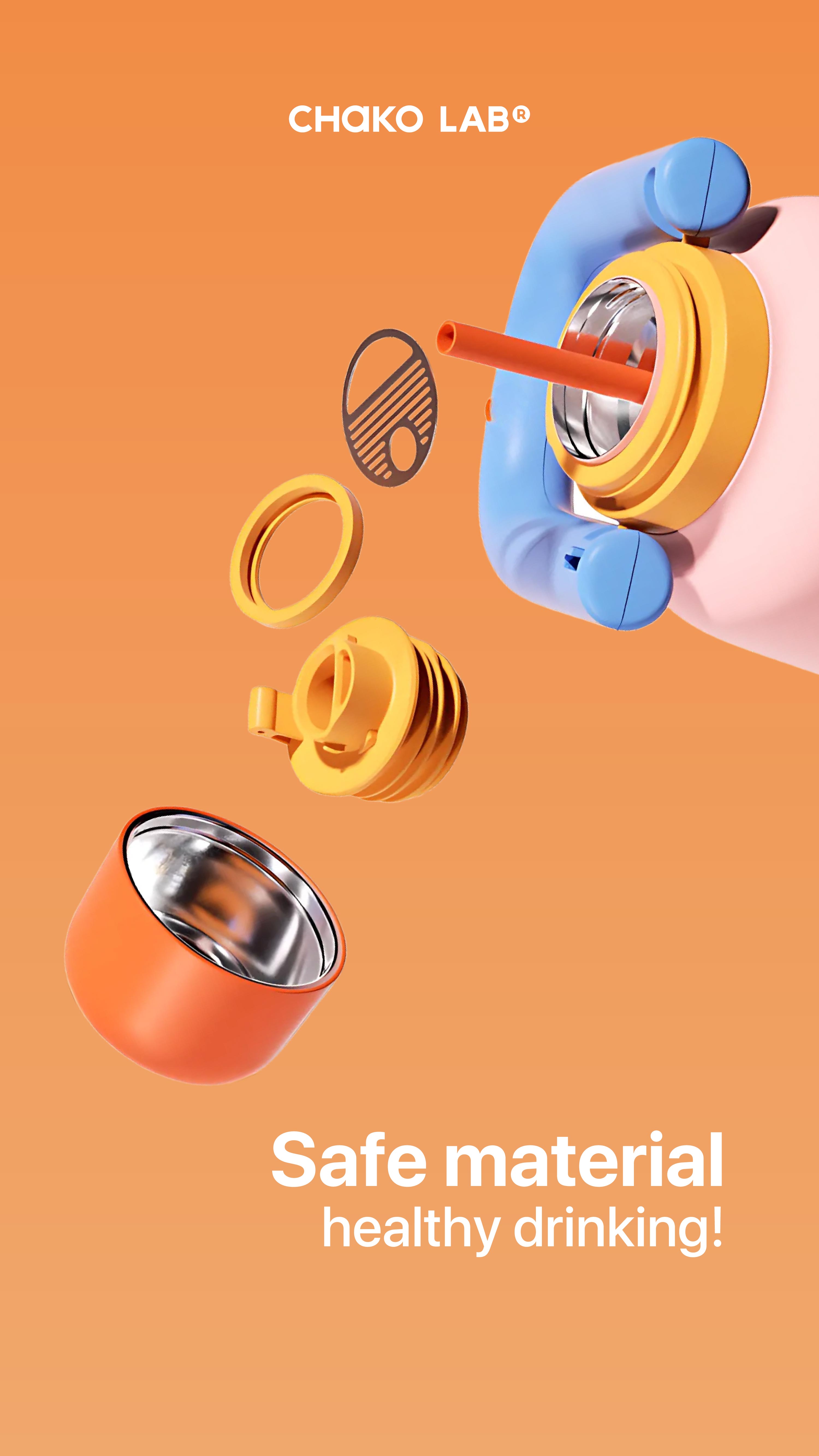 Jual CHAKO LAB Hung Kettle 820ml - Yellow | Shopee Indonesia